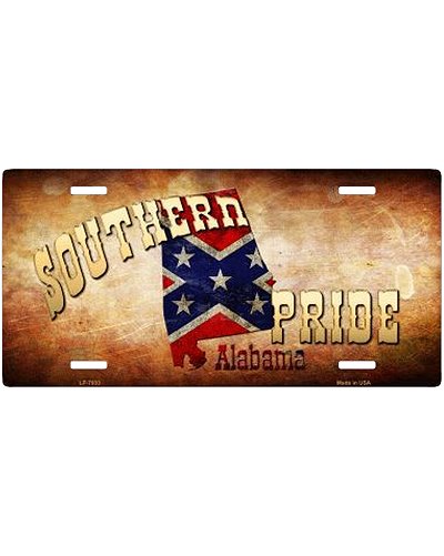 Southern Pride Alabama no fade car tag